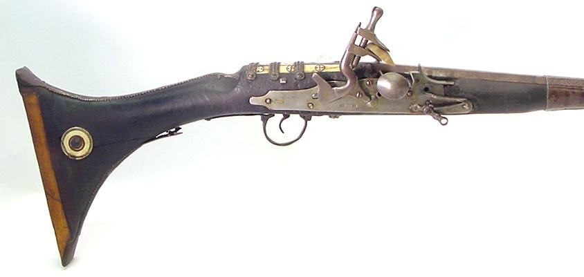Arabian flintlock rifle. (al768) - Collectors Firearms