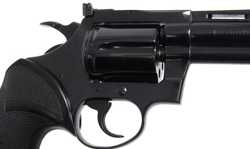 Colt Diamondback .22 LR caliber revolver. 4 model with reblued finish ...