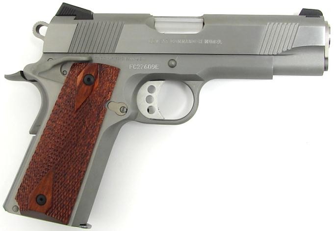 Colt Combat Commander .45 ACP caliber pistol. All steel enhanced ...