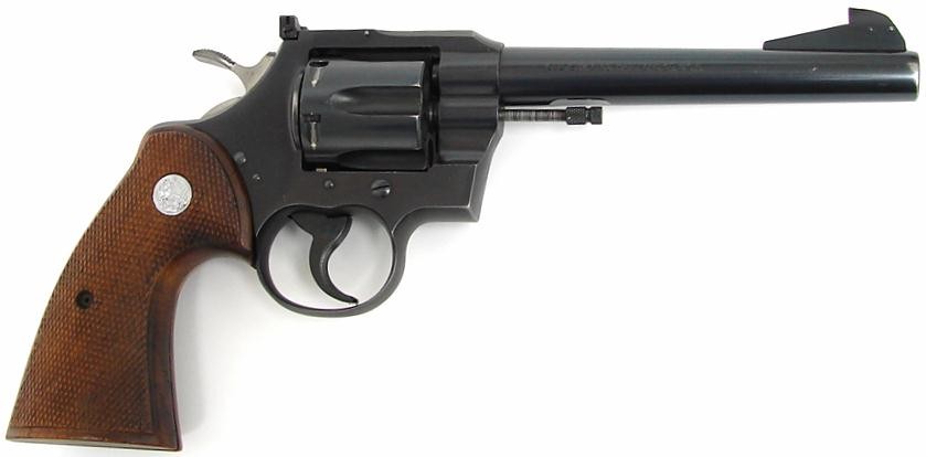 Colt Officers Match .38 Special caliber revolver. 1950 s target ...