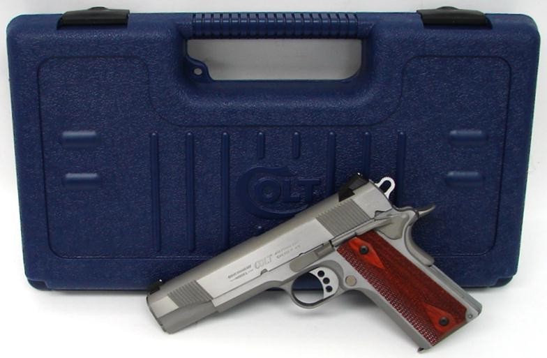 Colt Government Model .45 ACP caliber pistol. Stainless XSE model. New ...