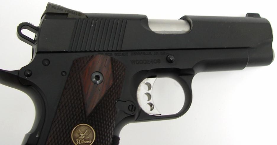 Wilson Combat Protector .45 ACP caliber pistol. Alloy frame compact ...