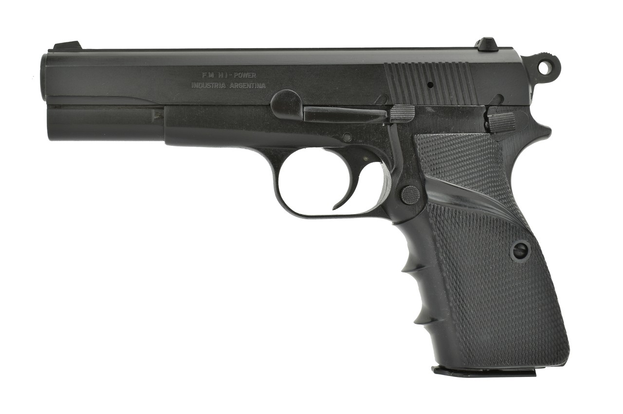 FM Hi-Power 9mm caliber pistol for sale.