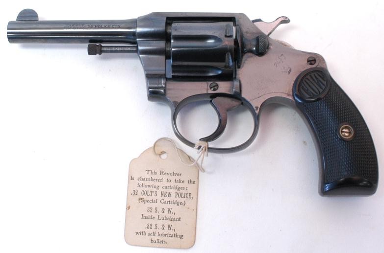 Colt Pocket Positive 32 caliber revolver with box and tag. (c1195 ...