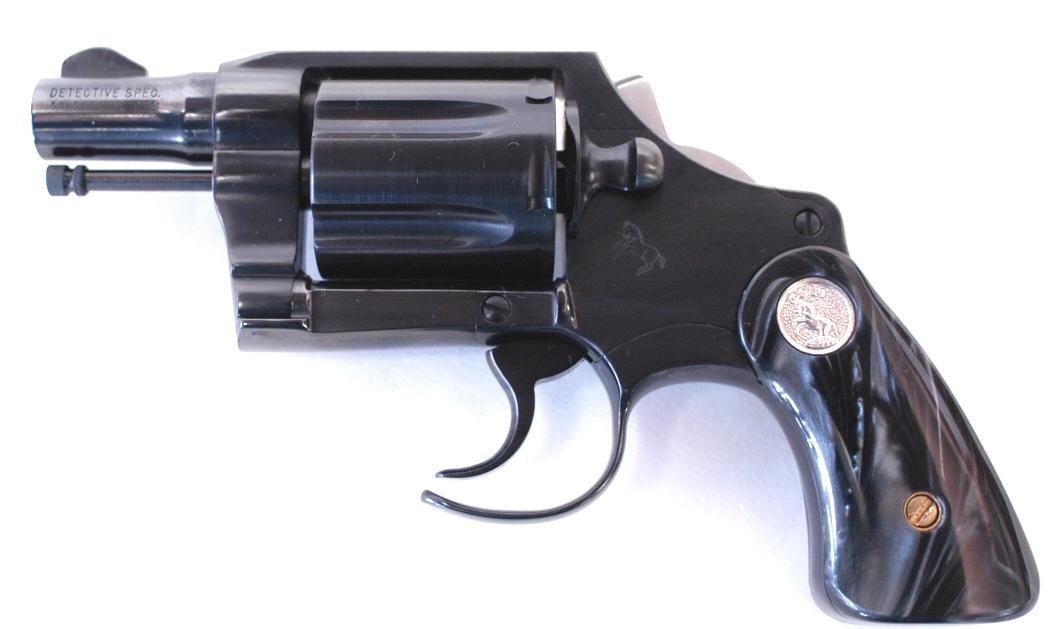 Colt Detective Special 38 caliber Fitz-Style revolver. Custom work ...