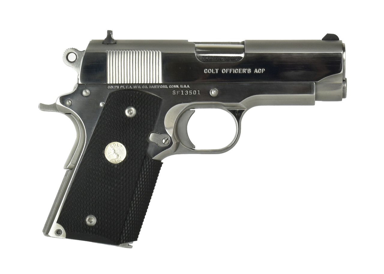 Colt Officers .45 ACP caliber pistol for sale.