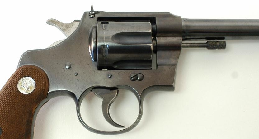 Colt Officers Model Target .22 caliber revolver. Pre-War. (c1554 ...
