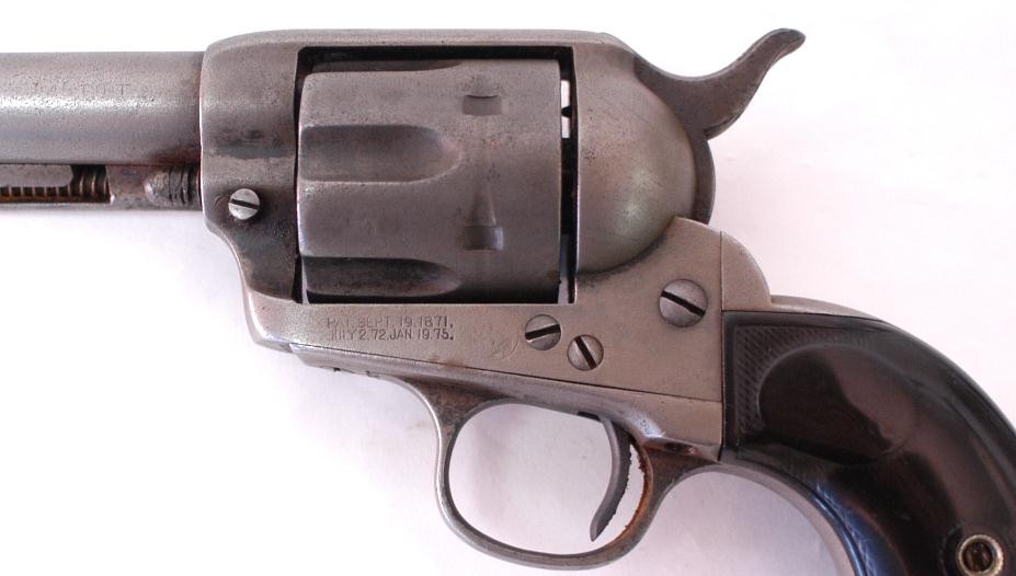 Colt Single Action .45 Colt caliber revolver with 5 1/2 barrel ...