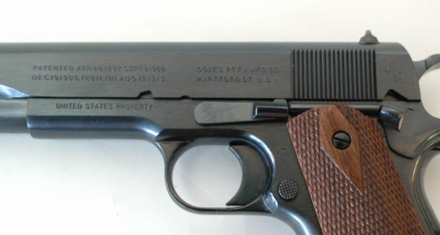 Colt 1911 WWI Re-Issue .45 ACP caliber pistol. New. (c1659 ...