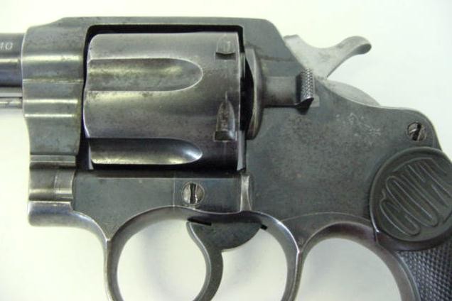 Colt New Service 44-40 caliber revolver. (c1841) - Collector’s Firearms