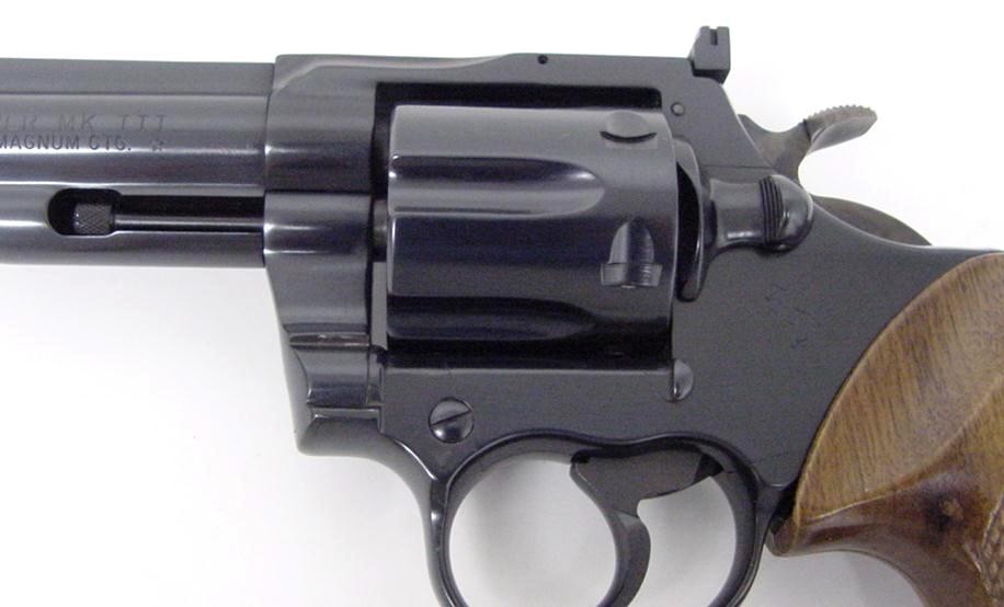 Colt Trooper Mark III .357 Magnum caliber blue revolver with 8 barrel ...