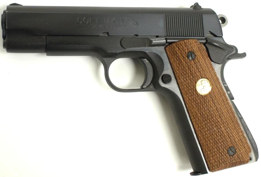 Colt Combat Commander 80 Series 9mm caliber pistol with box. Rare model ...