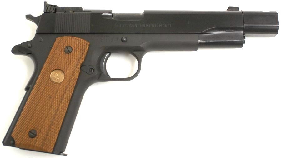 Colt Government .45 ACP caliber customized comp gun. (c2158 ...