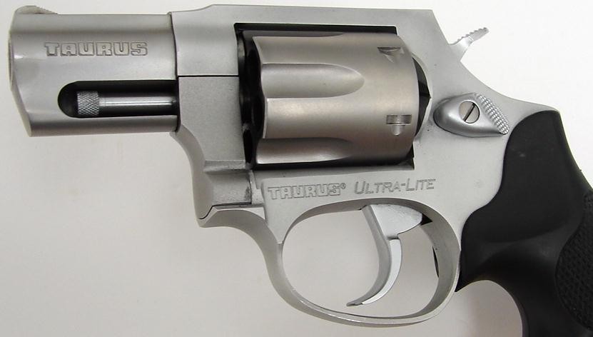 Taurus 731 Ultra-Lite .32 H&R Magnum caliber revolver. 6-shot stainless ...