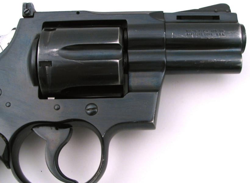 Colt Python .357 Magnum caliber revolver. Early 2 1/2 barrel. Made 1967 ...