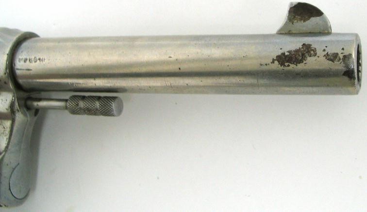 Colt New Service .45 ACP caliber revolver re-nickeled and altered from ...