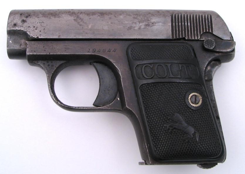 Colt 1908 .25 ACP caliber pistol 1919 production. (c2508) - Collector’s ...