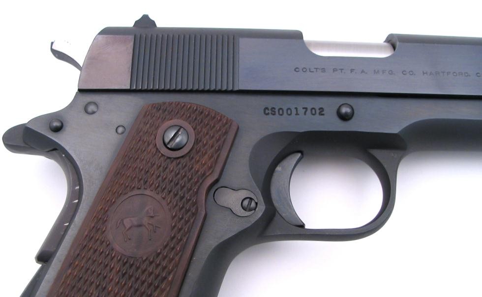 Colt Super 38 Automatic .38 Super caliber Pre-Series 70 pistol ...