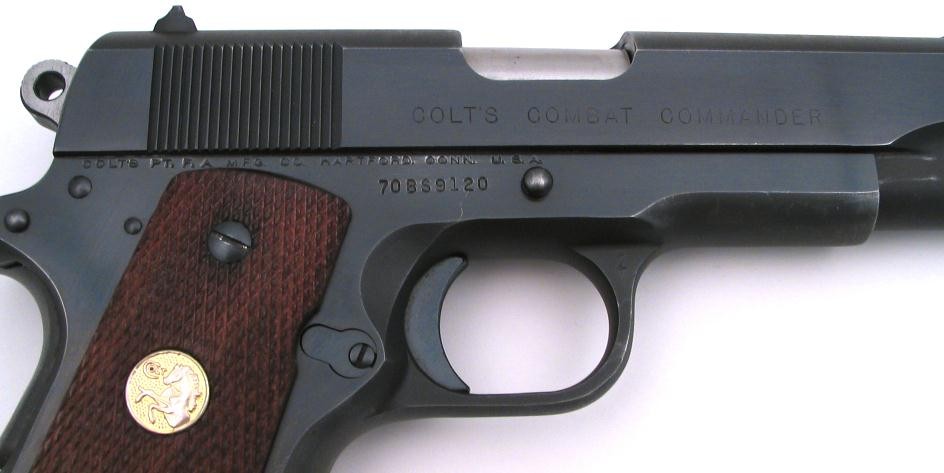 Colt Combat Commander 9mm caliber pistol. Scarce caliber. (c2551 ...