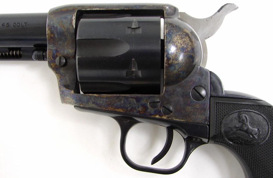 Colt Cowboy .45 LC caliber revolver. Economy model single action ...