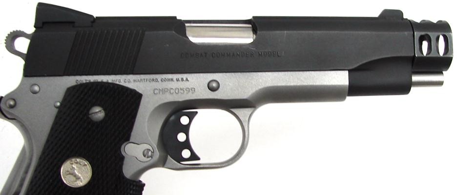 Colt Comp Commander .45 ACP caliber pistol. Special edition with ...