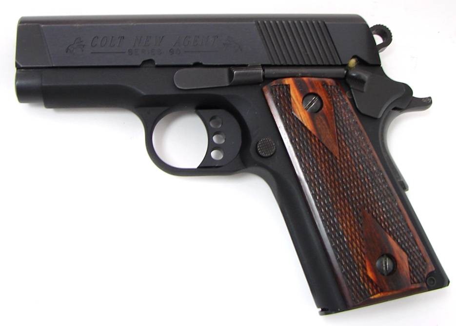 Colt New Agent Lightweight .45 ACP caliber pistol. 3 subcompact model ...