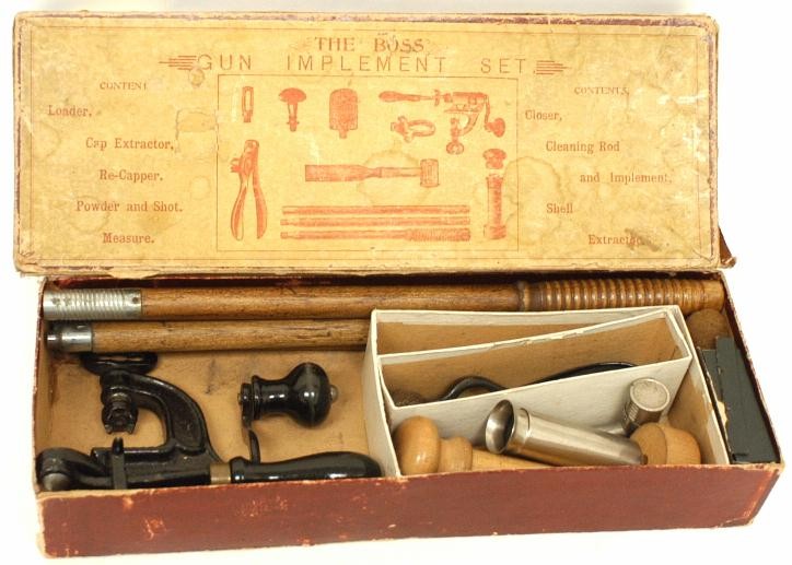 The Boss gun implement set for 12 gauge shotgun. (mis195) - Collector’s ...