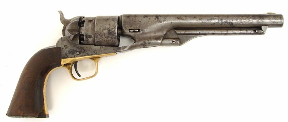 Colt 1860 Army .44 caliber revolver with mismatch numbers. Action works ...