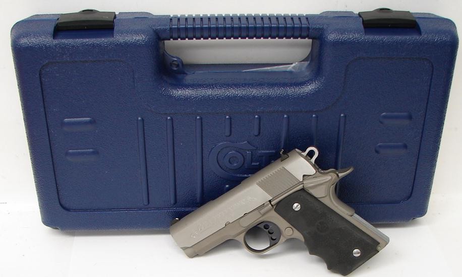 Colt Defender .45 ACP caliber pistol. 3 subcompact with alloy frame ...