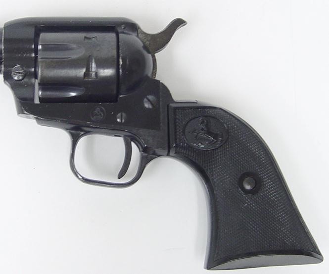 Colt Scout .22 LR caliber revolver. Buntline model. Shows some use but ...