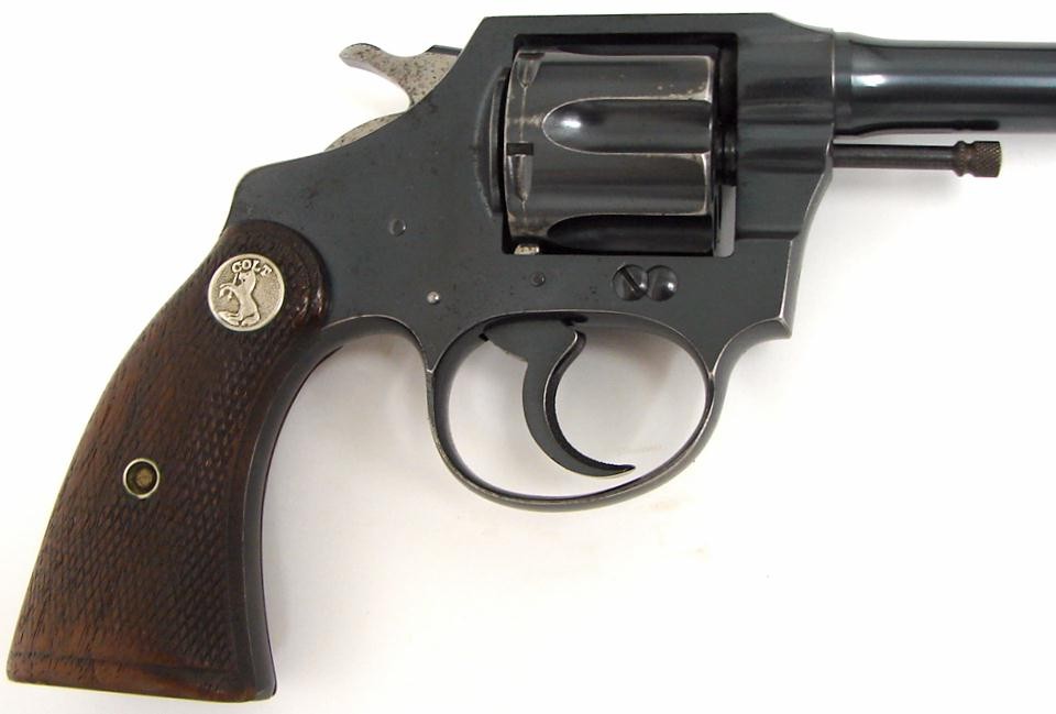 Colt Police Positive .38 S&W caliber revolver. Pre-war small frame ...
