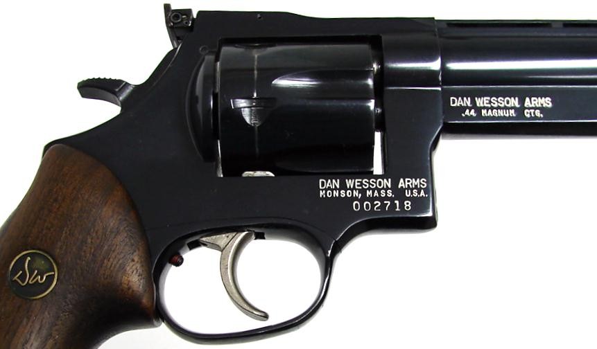 Dan Wesson 44 .44 Magnum caliber revolver with 6 vent rib heavy barrel ...