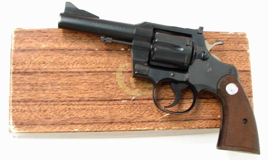 Colt Trooper .357 magnum caliber revolver. 1960 s vintage 4 blue model ...