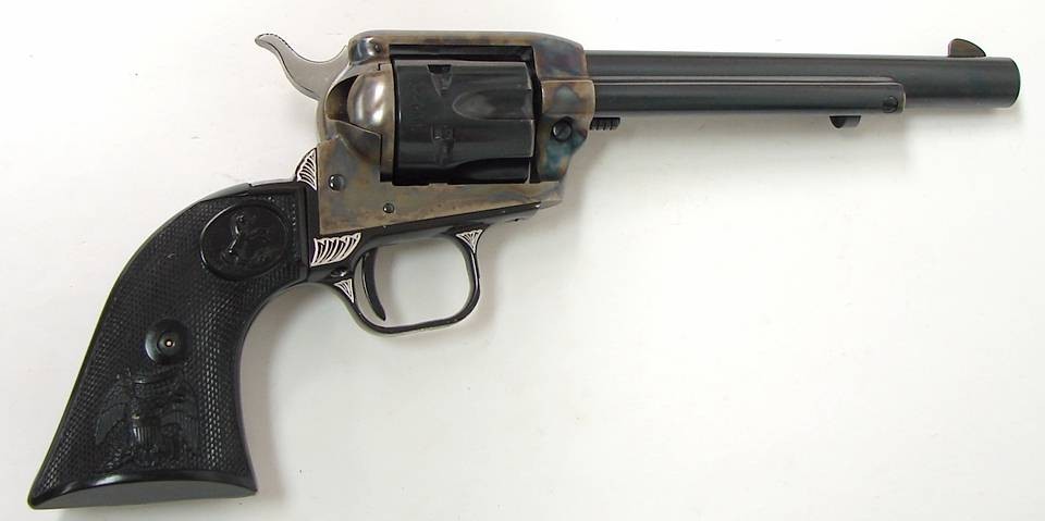 Colt Peacemaker .22 WMR caliber revolver. 6 1970 s model with custom ...