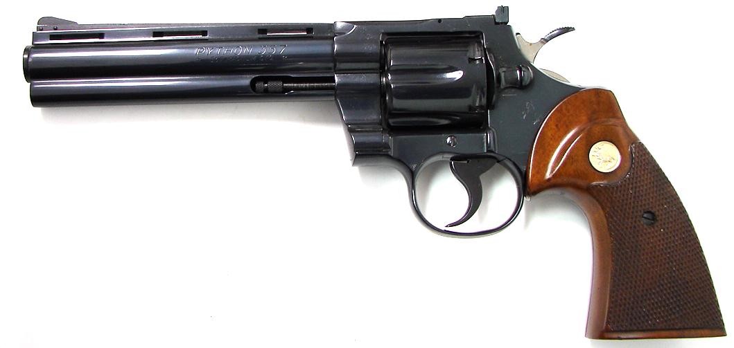 Colt Python .357 magnum caliber revolver. 6 model in excellent ...