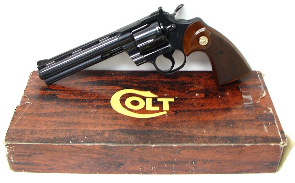 Colt Python .357 magnum caliber revolver. 6 model in excellent ...
