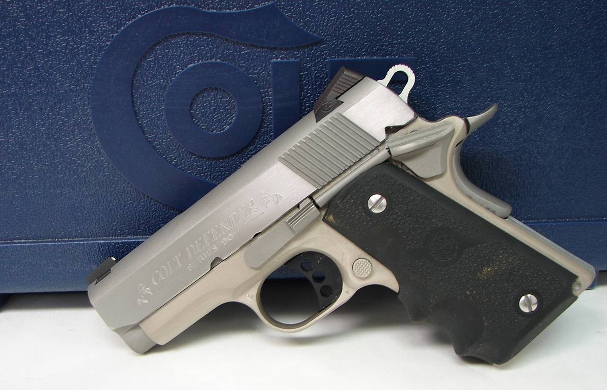 Colt LW Defender .45 ACP caliber pistol. 3" sub-compact in excellent ...