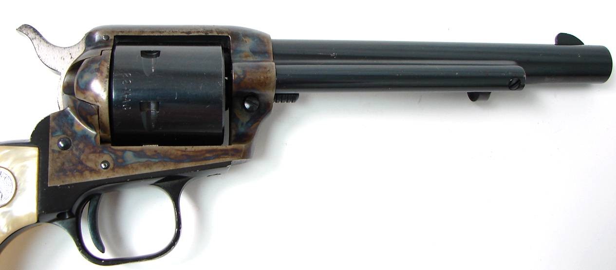 Colt Peacemaker .22 WMR caliber revolver. 1971 production. 6" long ...