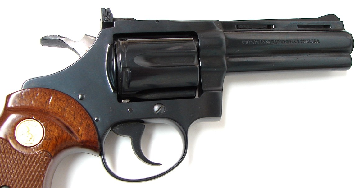Colt Diamondback .22 LR caliber revolver. Scarce 4" Blue model in ...