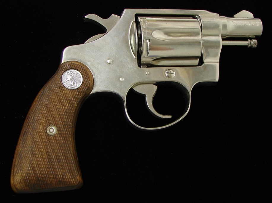Colt Cobra .38 Special caliber revolver. 1960s vintage old model with ...
