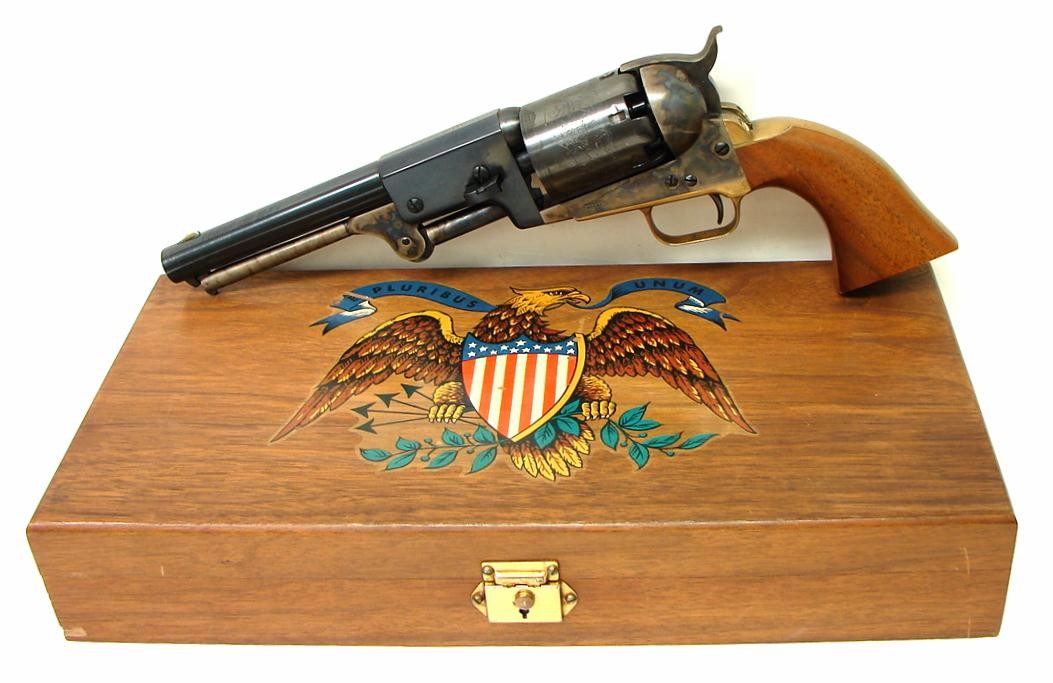 Colt 3rd model Dragoon, 2nd generation revolver with case and ...