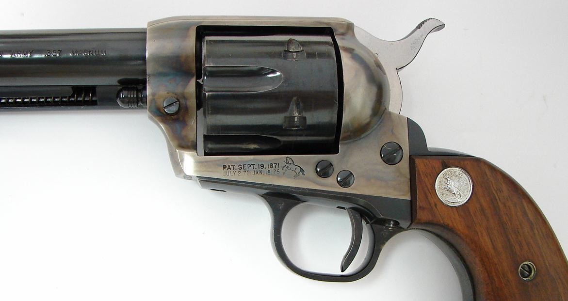 Colt Single action .357 magnum caliber revolver. 2nd Generation 5 1/2 ...
