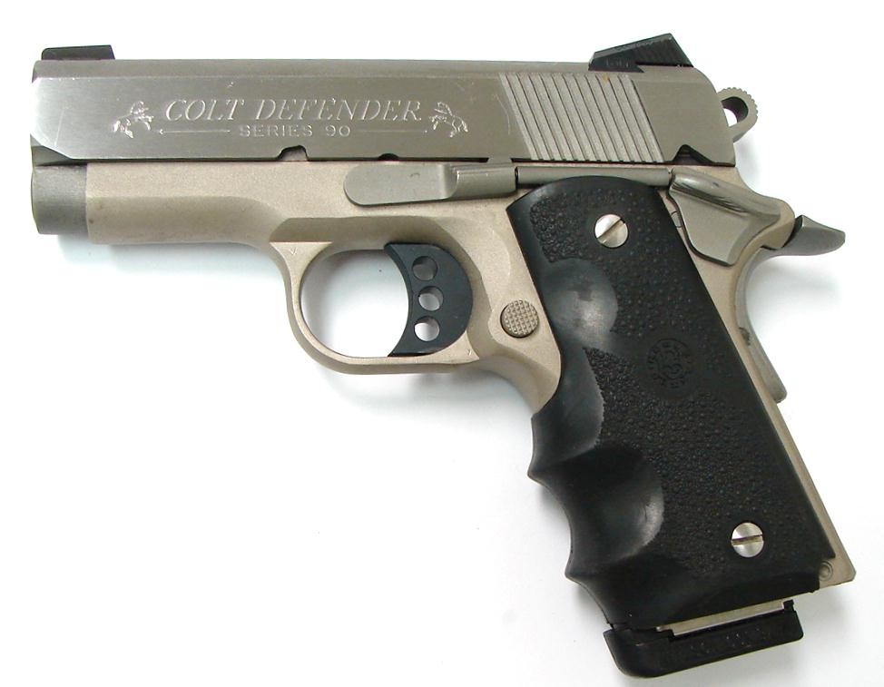 Colt Lightweight Defender .45 ACP caliber pistol. 3" subcompact in ...