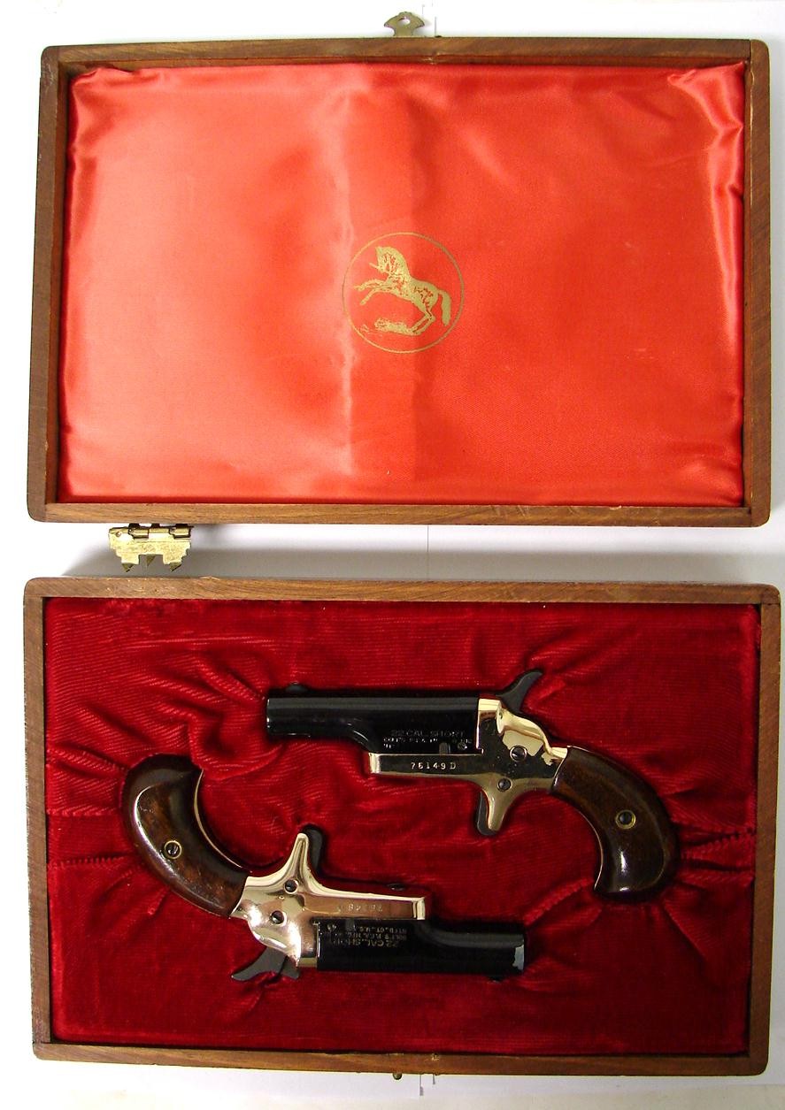 Colt 4th Model Derringer .22 Short caliber derringer. Matching pair of ...