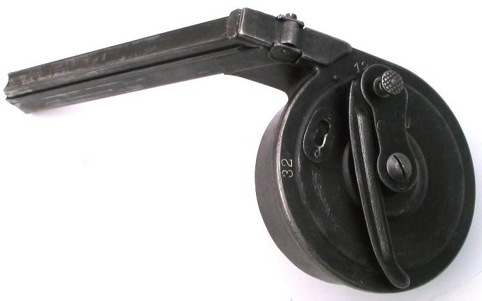 Luger Snail Drum magazine. (mis218) - Collectors Firearms