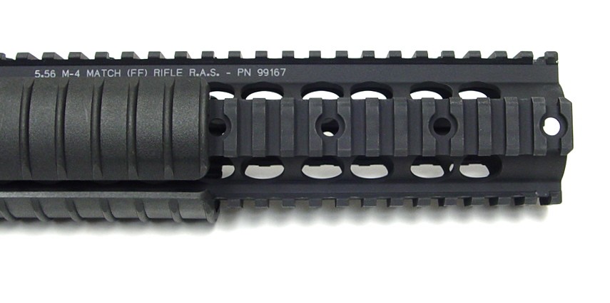 Knights Armament Co. RAS M4 Rifle RAS assembly. Rail adapter system ...
