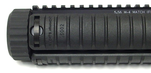 Knights Armament Co. RAS M4 Rifle RAS assembly. Rail adapter system ...