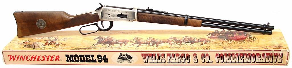 Wells Fargo .30-30 caliber Winchester 94 commemorative rifle issued in ...