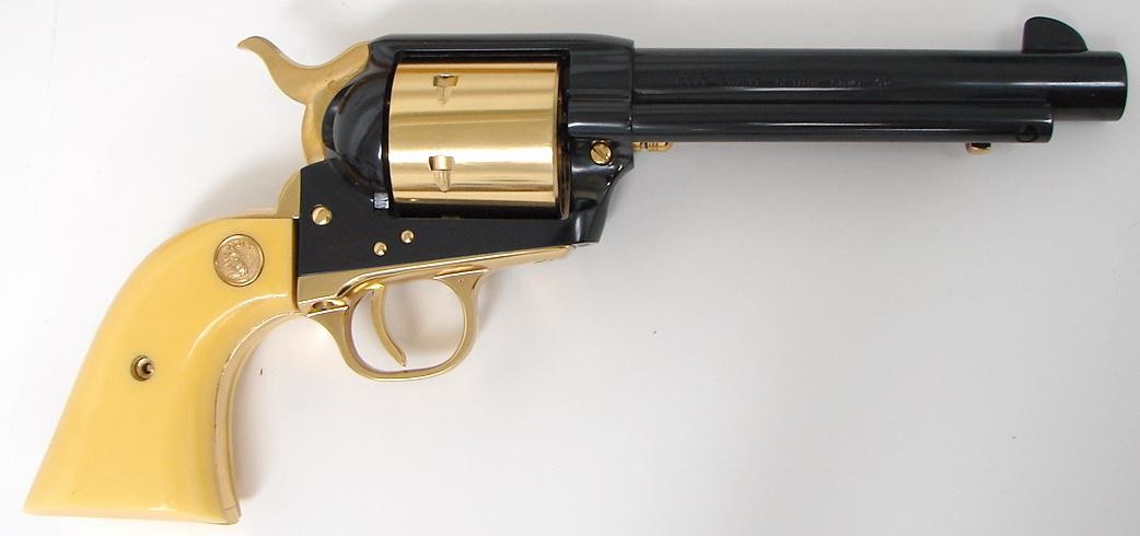 Alamo Commemorative .45 LC caliber revolver. 1967 issue, Colt Single ...