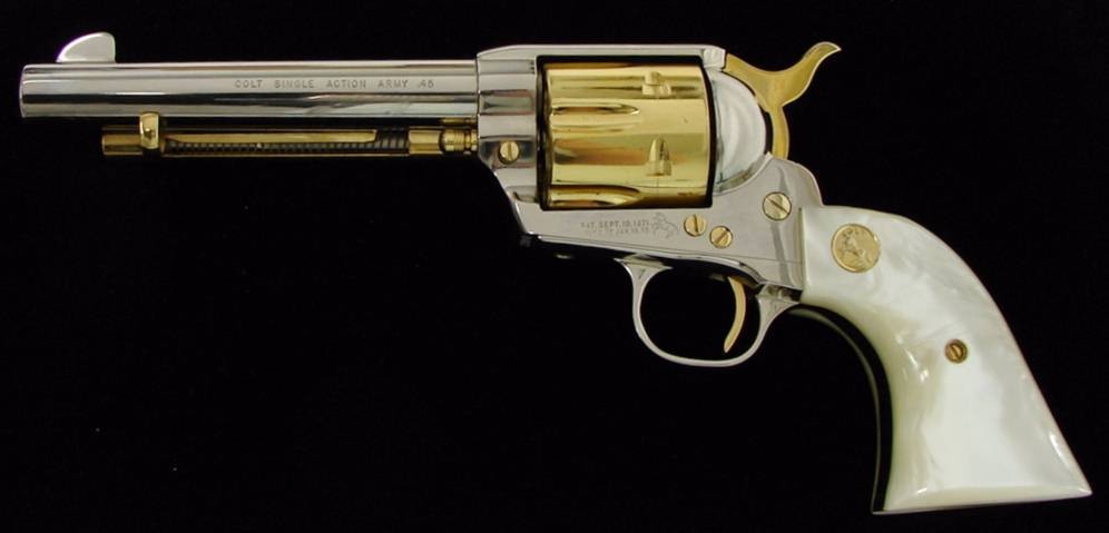 Pat Garrett Lawman Series commemorative Colt Single Action .45 LC ...